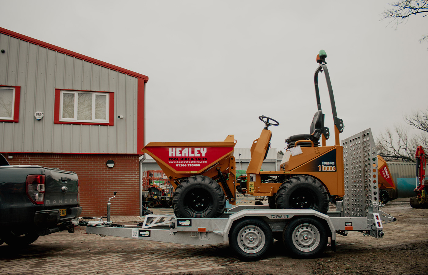 Fleet Trailers for Plant Rental Companies | Towmate Trailers Ltd