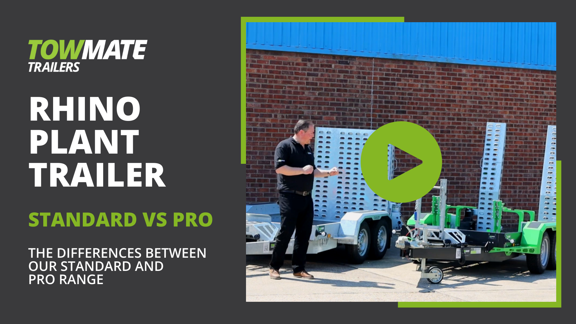 Rhino Plant Trailer - Media Pack Towmate Trailers Ltd